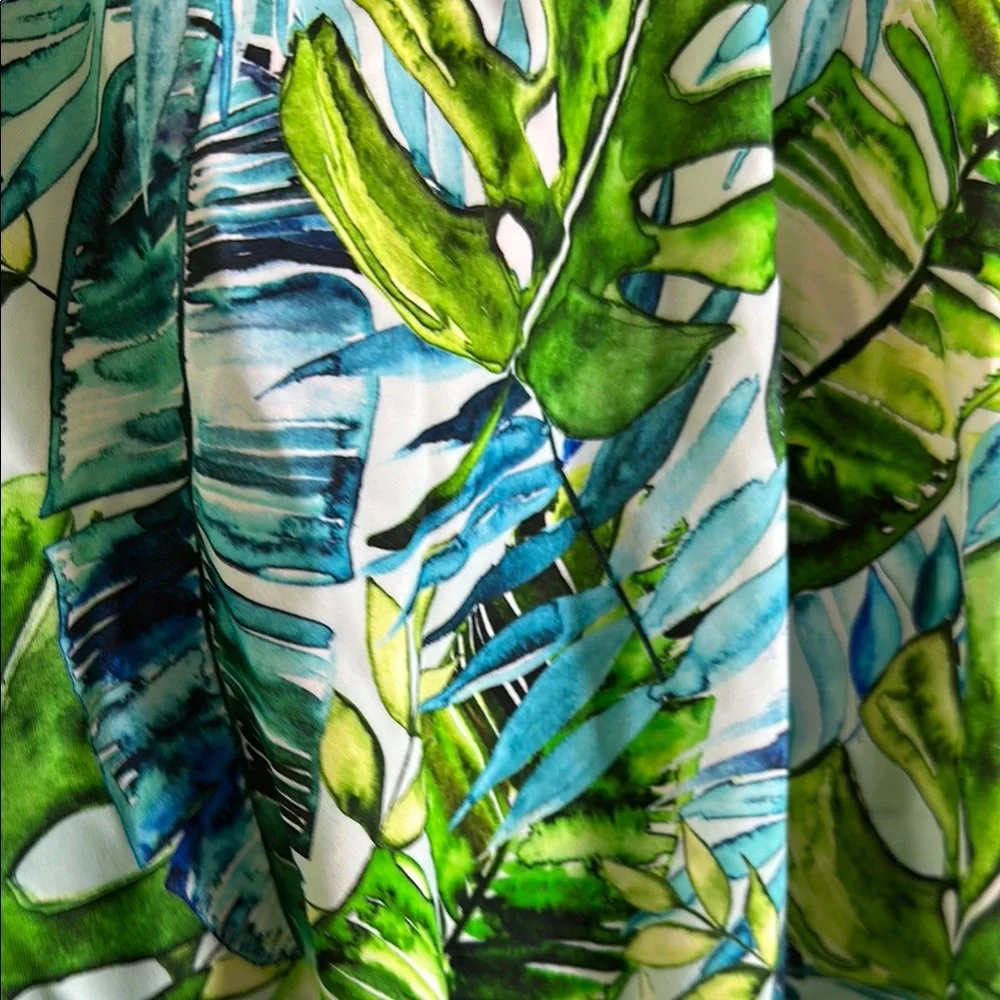 Swimsuits For All | Swim | New Swimsuits For All Tropical Leaf Print ...
